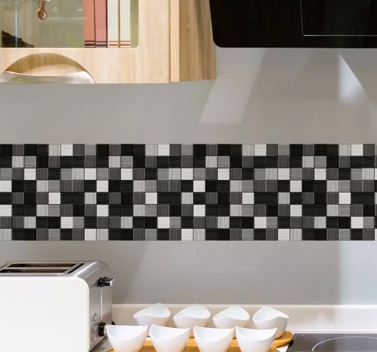 Classic Checkered Pattern wall sticker