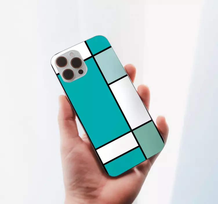 COLORFUL GEOMETRY iPhone sticker