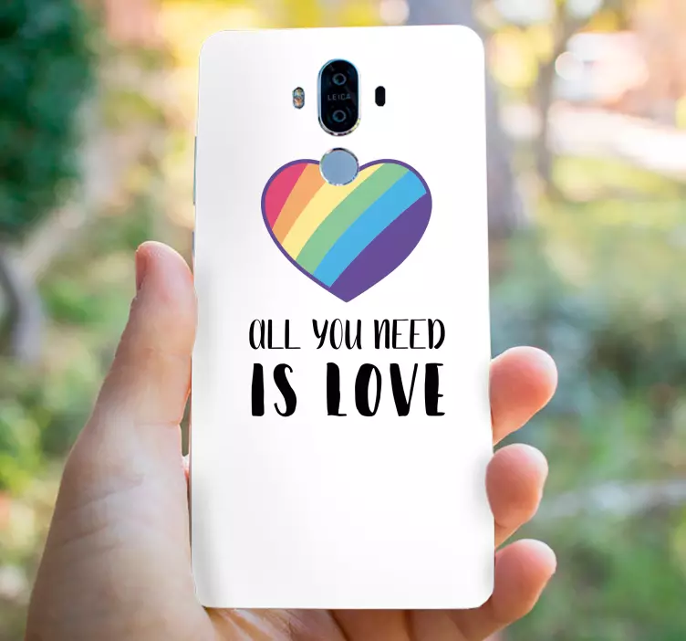 LOVE HEART MESSAGE huawei sticker