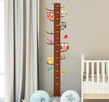Height Chart Wall Stickers perfect for kids - TenStickers