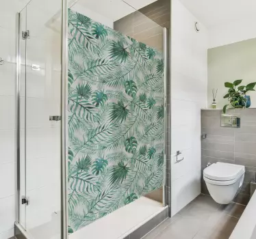 Shower Screen Stickers for your shower - TenStickers