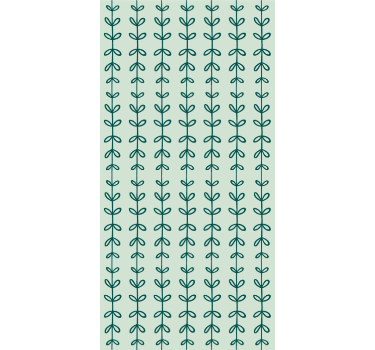 Botanical Sprigs Pattern leaves wallpaper
