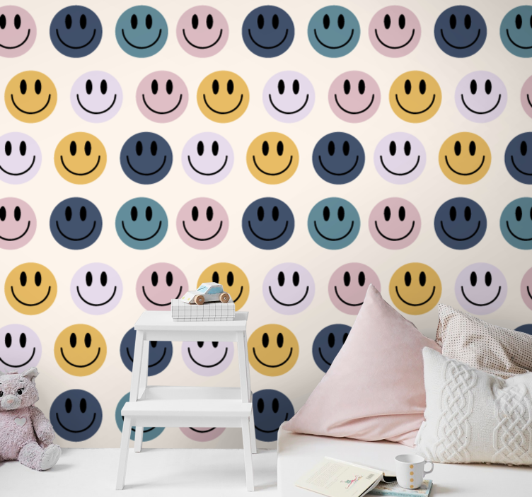 Happy Smile Faces custom wallpaper