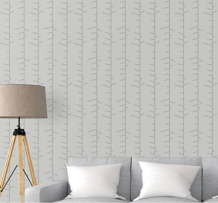 Stylish Branch Pattern leaves wallpaper